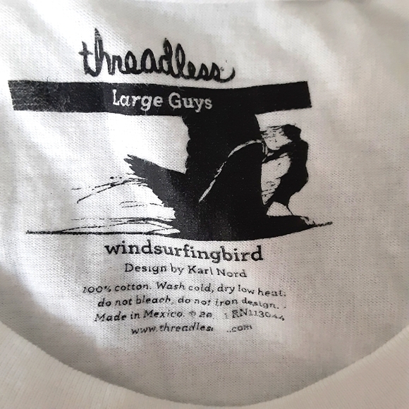 Threadless | Shirts | Threadless Original Art Windsurfing Bird Tshirt ...
